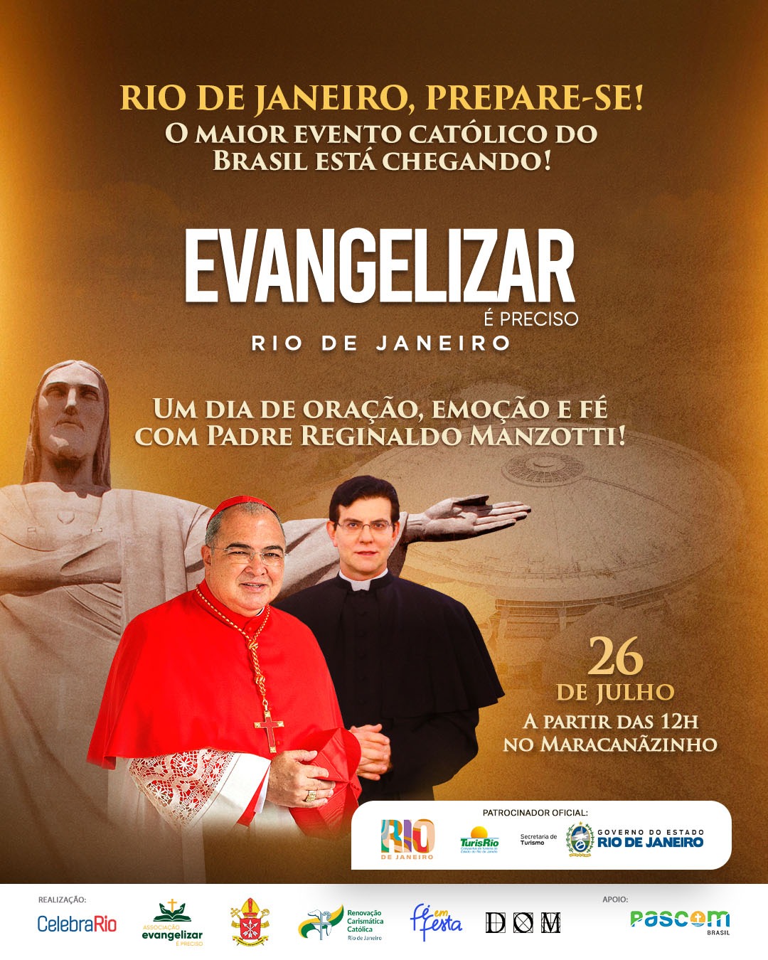 IDe+ - “Prepare o coração!”: o que esperar do I Evangelizar É Preciso Rio